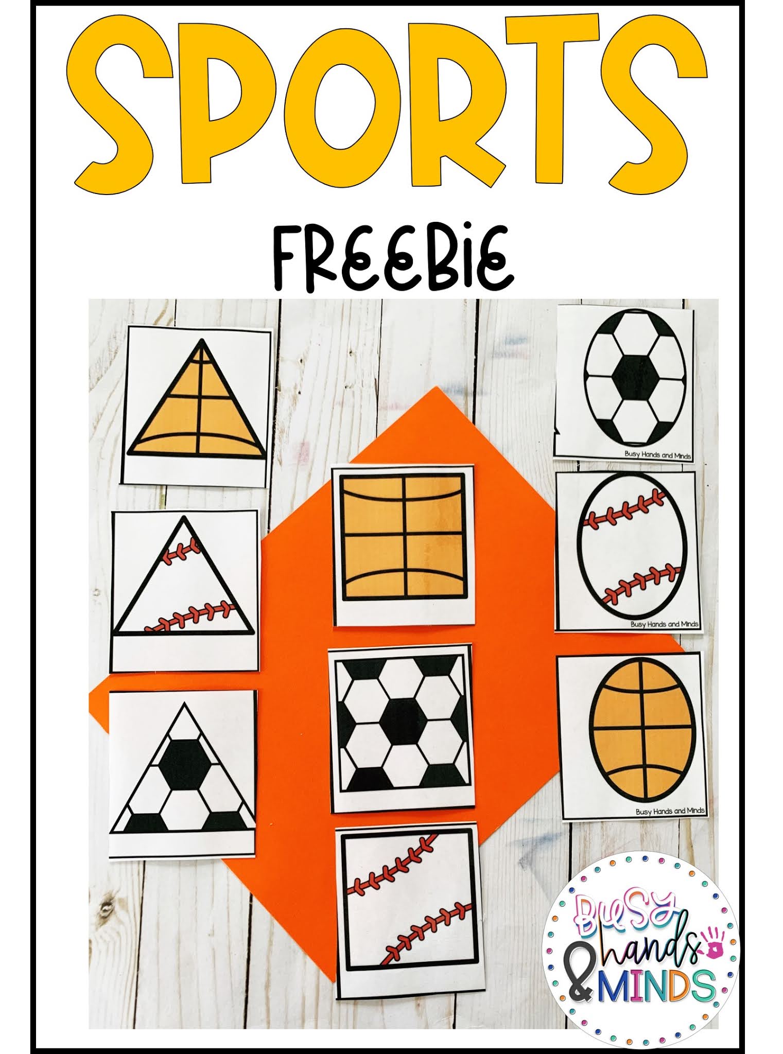 Sports Preschool Pack | Busy Hands and Minds