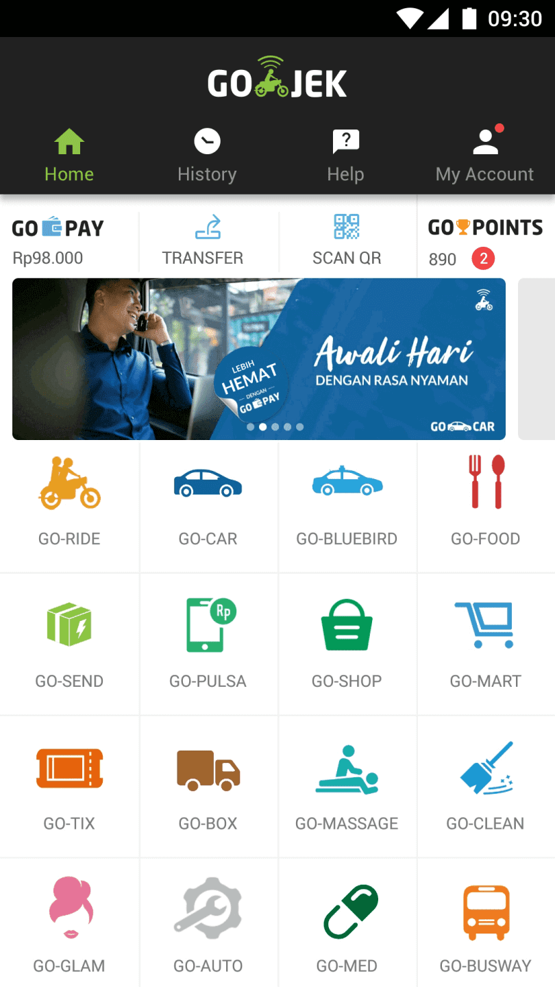 Cara Menggunakan GO-RIDE - Cara Ngecek