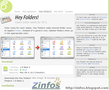 Vendredi MAC - Hey Folder - un peu de couleurs pour vos dossiers ...