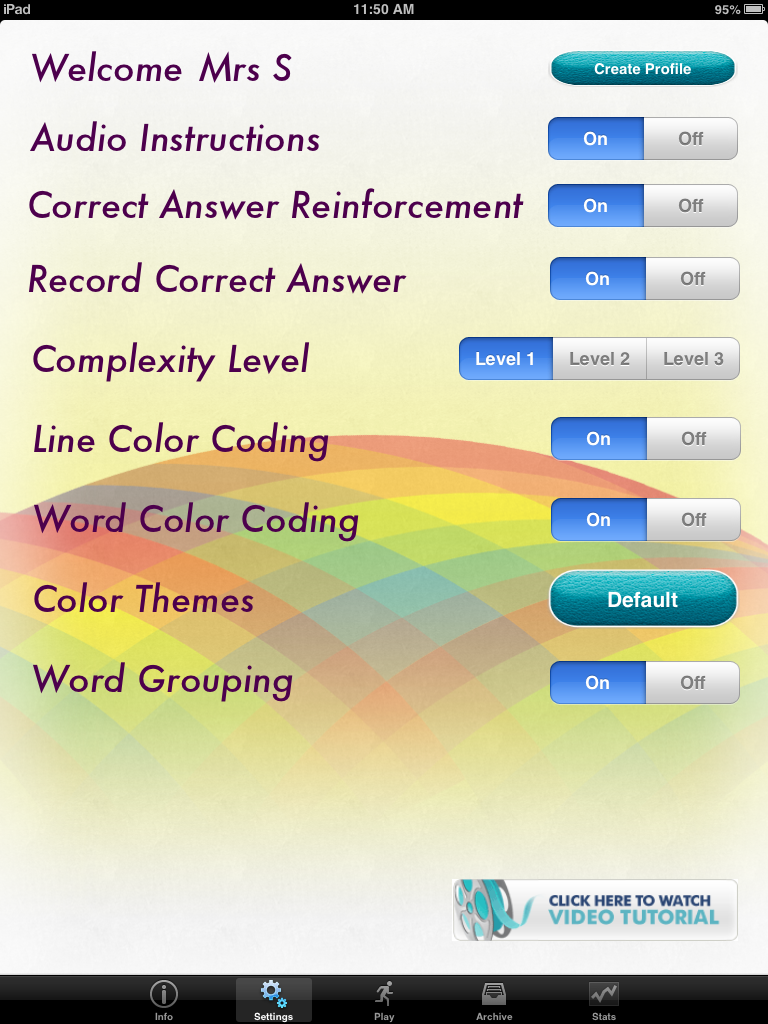 Introducing, Rainbow Sentences App - Speech Time Fun: Speech and ...