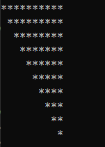 Pattern in c | Inverted Half Pyramid | Pyapiras ~ Pyapiras
