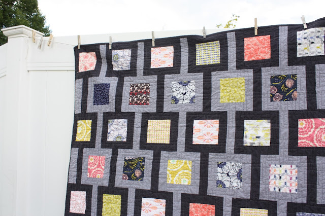 Modern Chain-Linked Quilt - Diary of a Quilter - a quilt blog