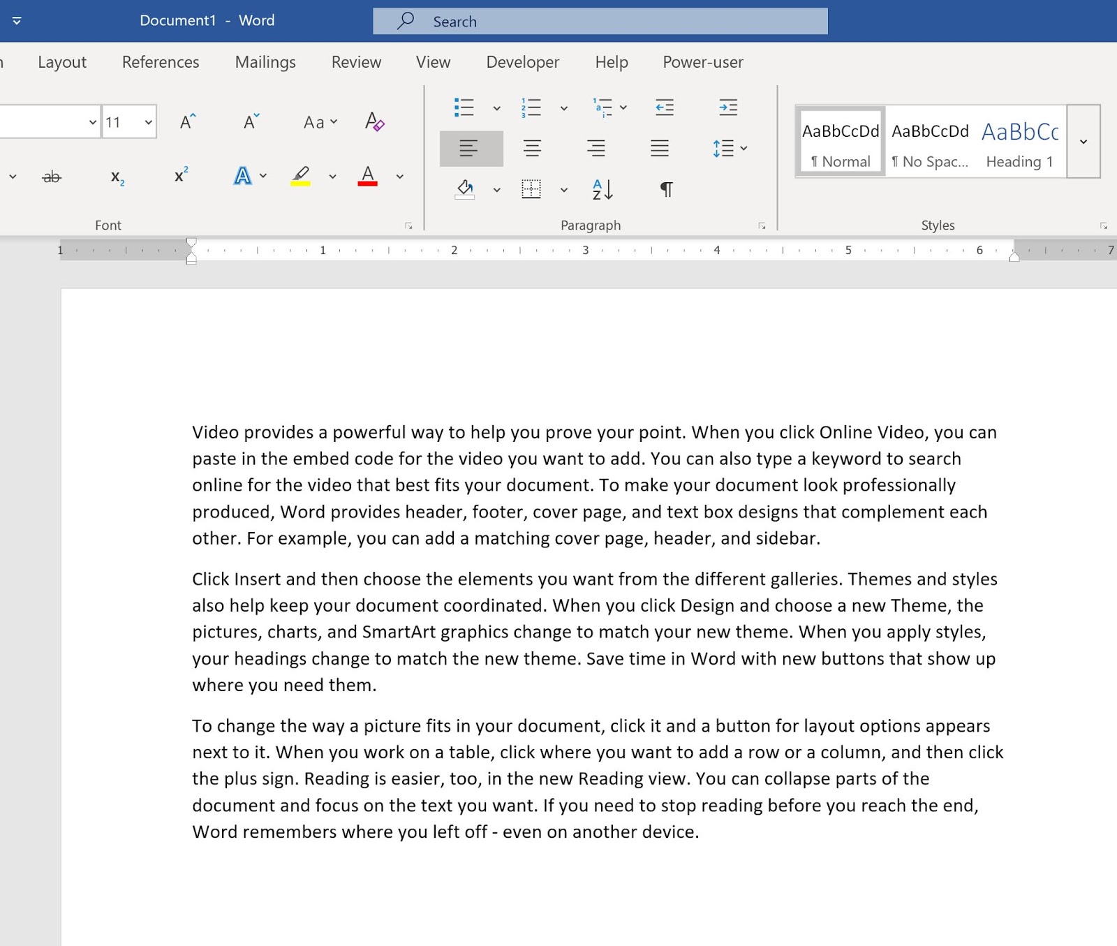 MS Word #1: Formula to Generate Random Texts and Paragraphs in Word ...