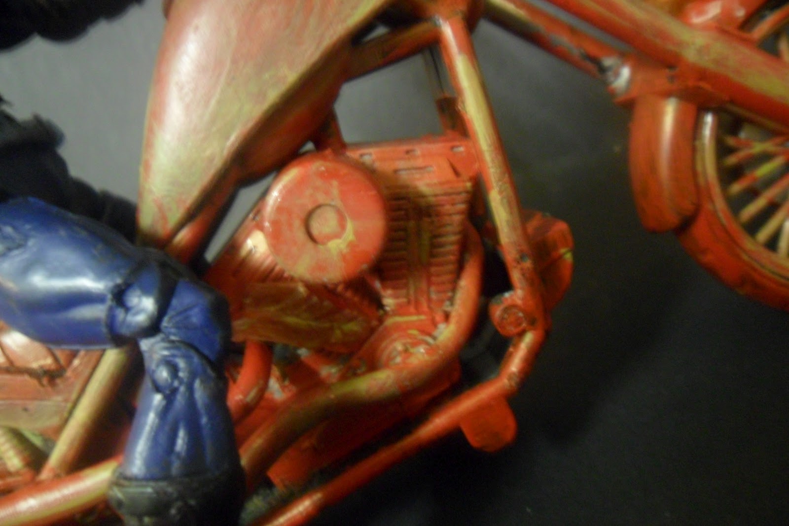Apocalyptic Custom Designs : Marvel legends custom Ghost Rider figure