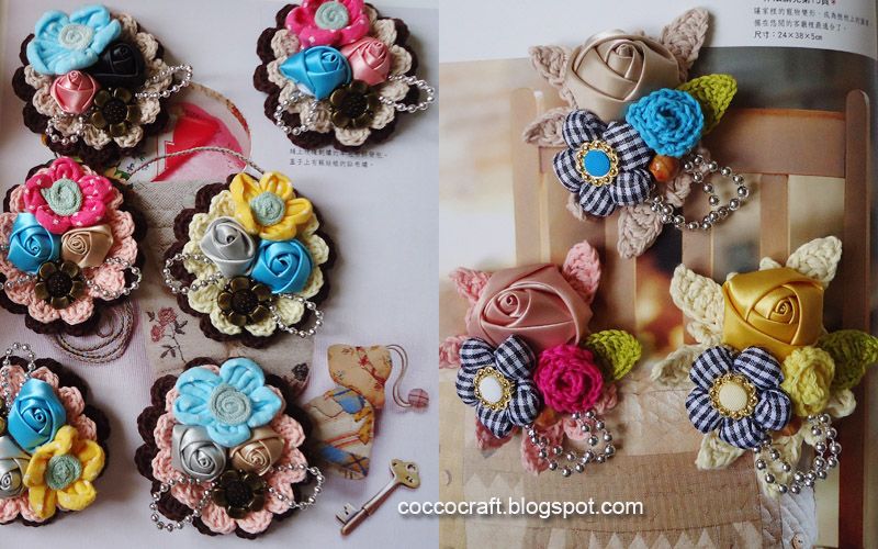 10 Crochet Flower Ideas For Accessories - Funcolor Craft
