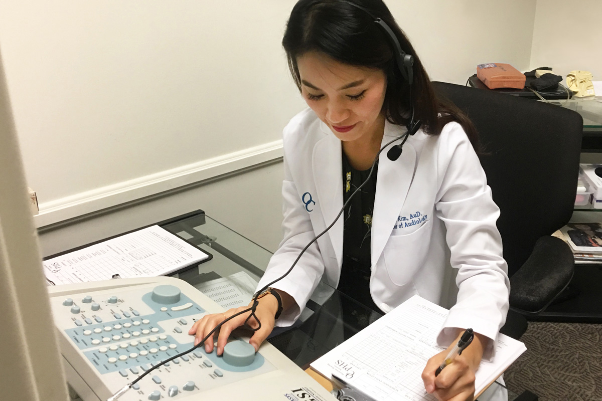 What is an audiologist?