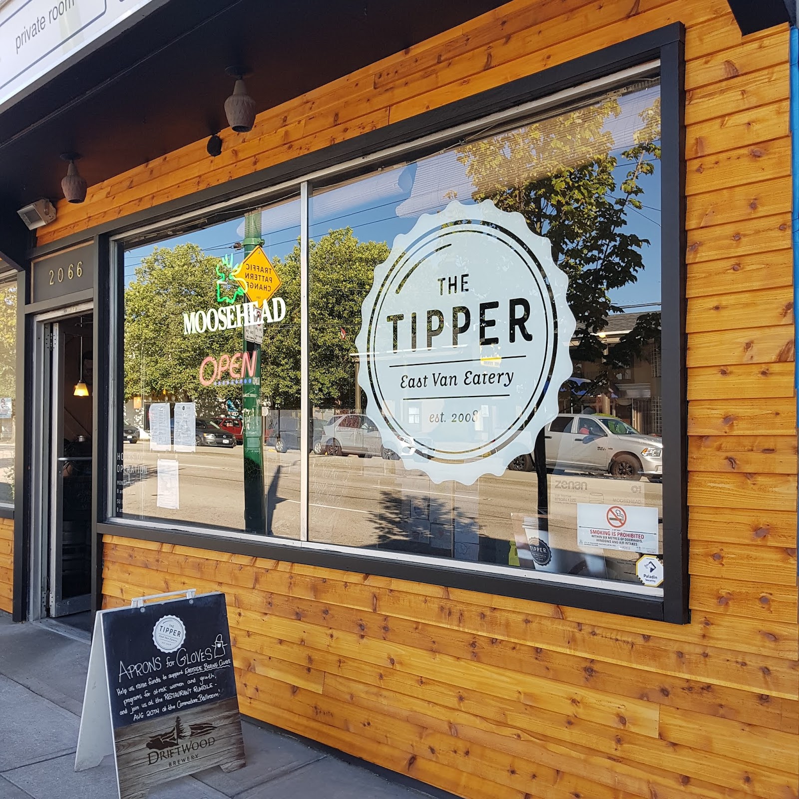 Tipper's Menu