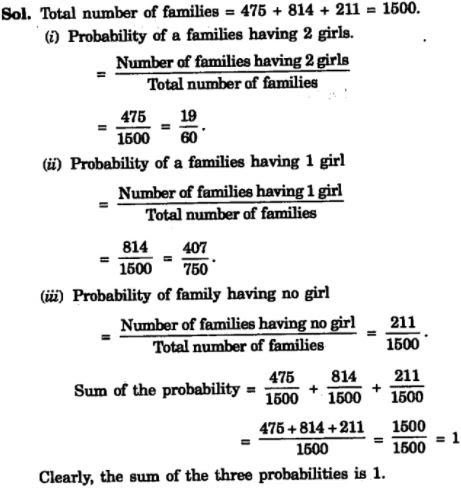 Chapter 15 Probability NCERT Solutions Class 9 Maths