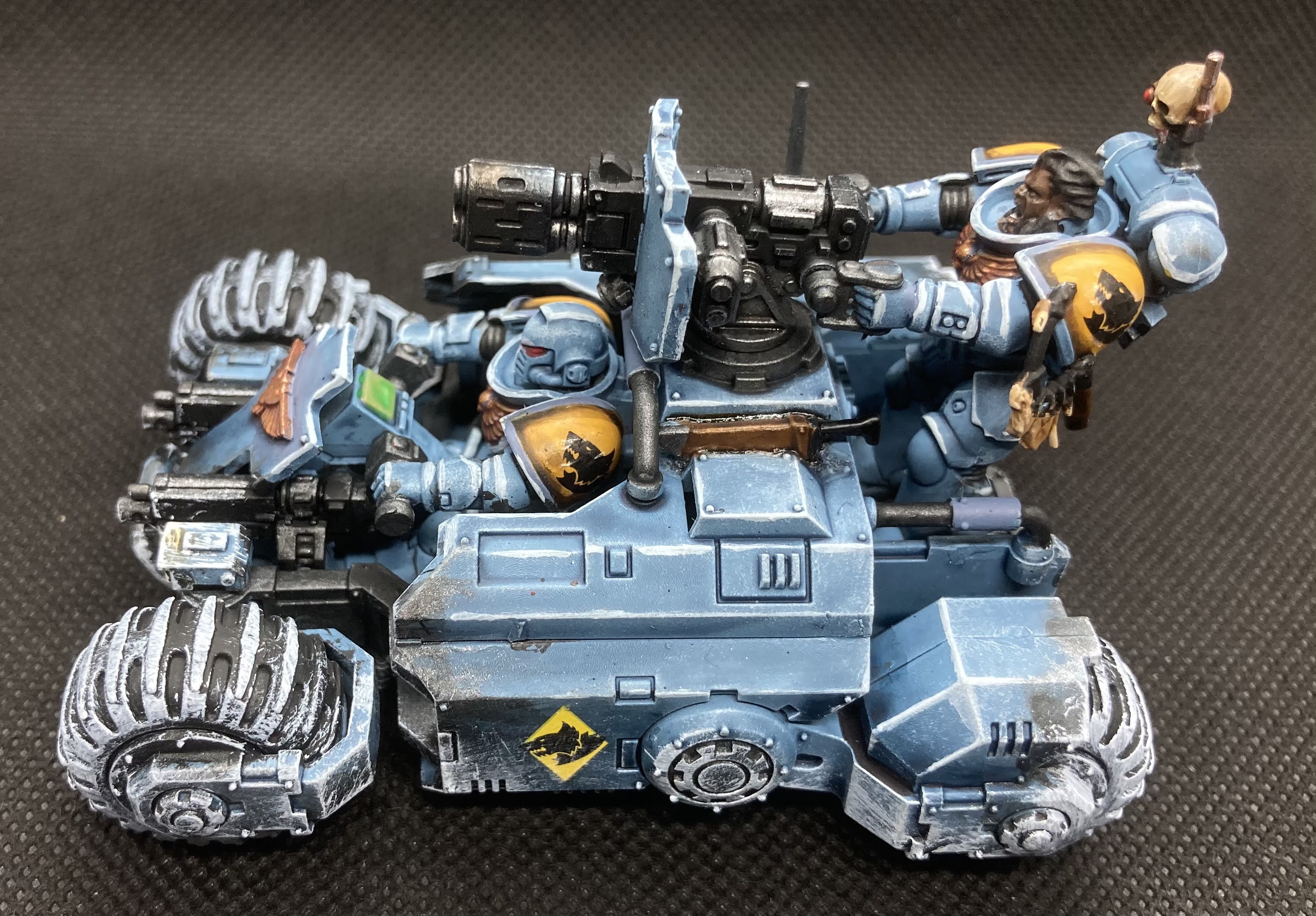 Redtoof's Mostly 40K Blog: Space Wolf ATVs and Armour Recipe