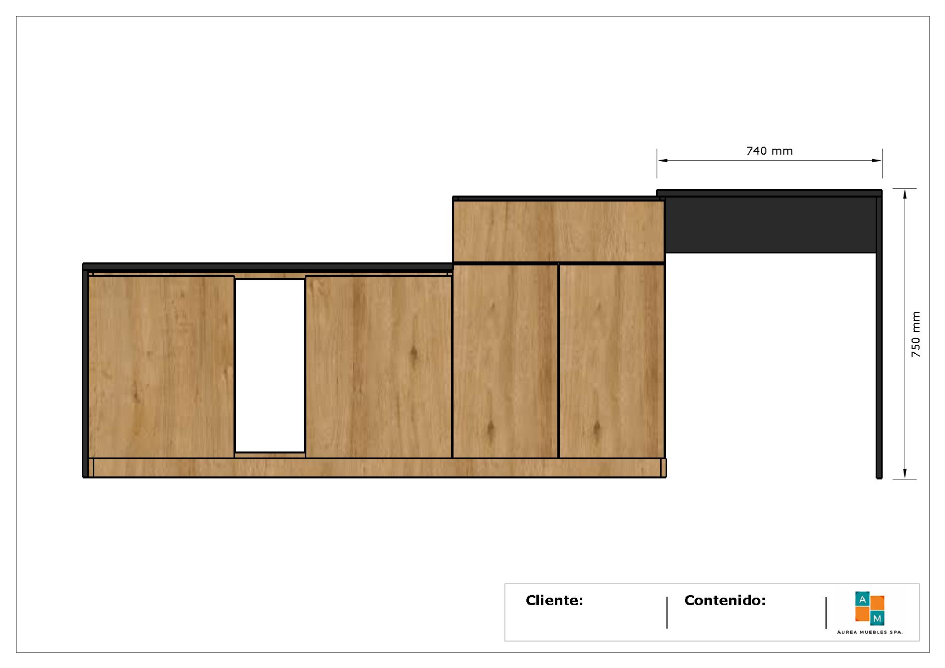 Rack para tv integral