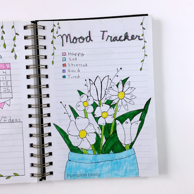 April 2020 Bullet Journal Setup | Pumpkin Emily