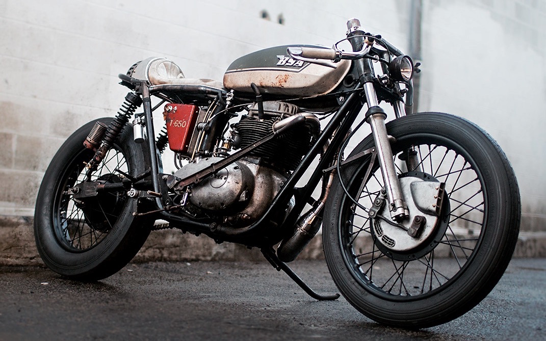 Manipulated BSA - Inazuma café racer