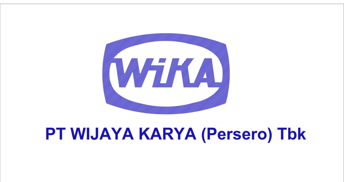 Logo PT Wijaya Karya (Persero) Tbk (WIKA) DWG AutoCAD Free