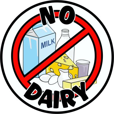 A BUNCH OF STUFF: No Dairy and Stay Off the Scales