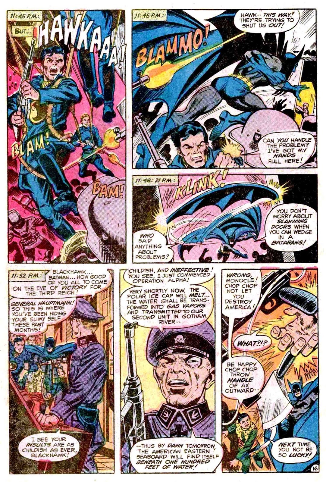 The Dork Review: Batman and Blackhawk