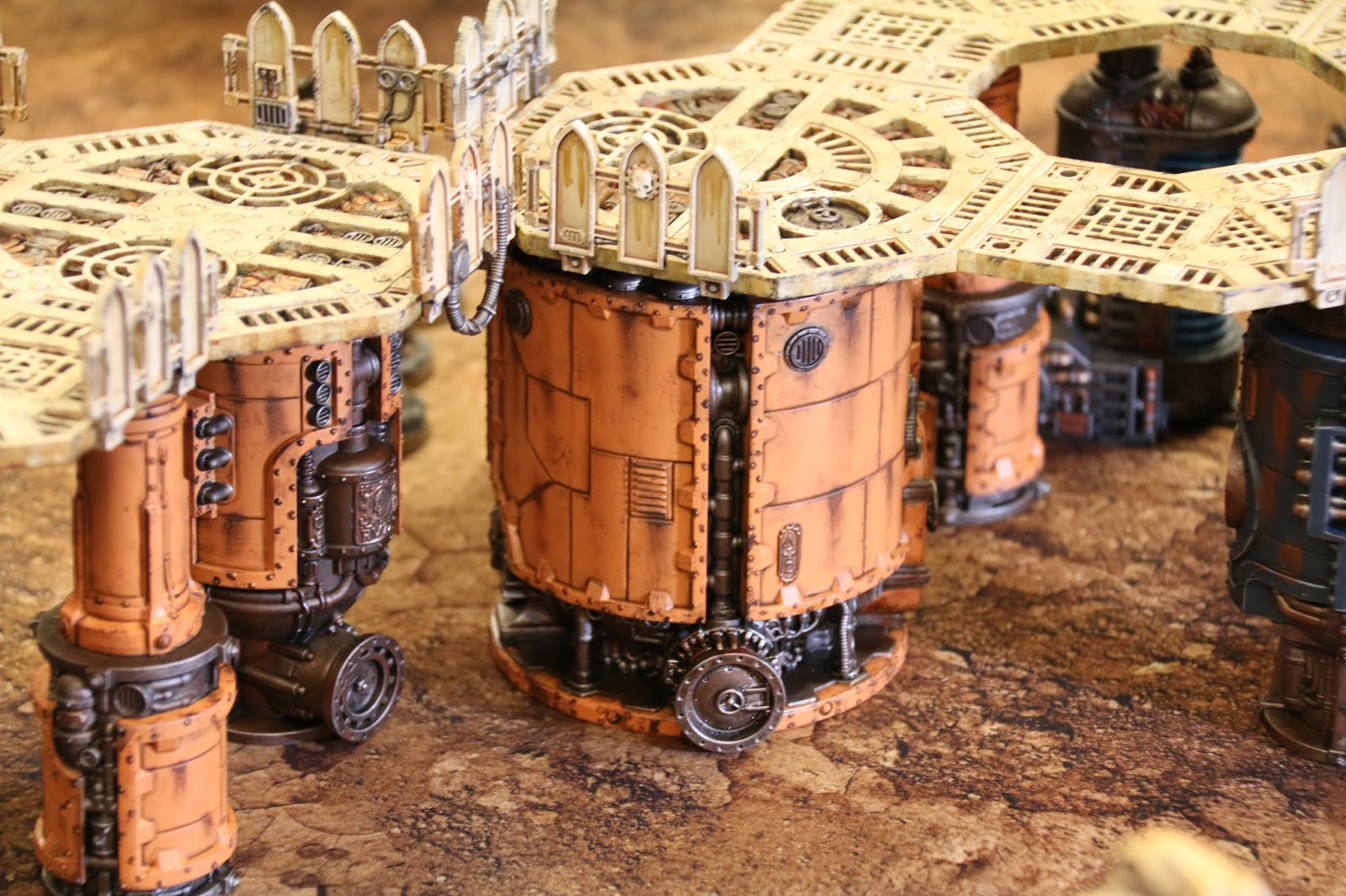 Terrain update: the Sector Mechanicus begins to take shape
