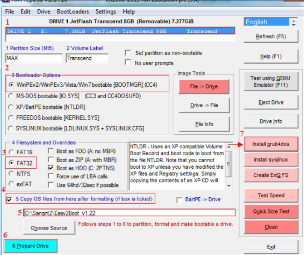 Cách tạo USB Bootrom cài cho máy Sever theo chuẩn Bootrom CSM ~ CSM BOOTROM