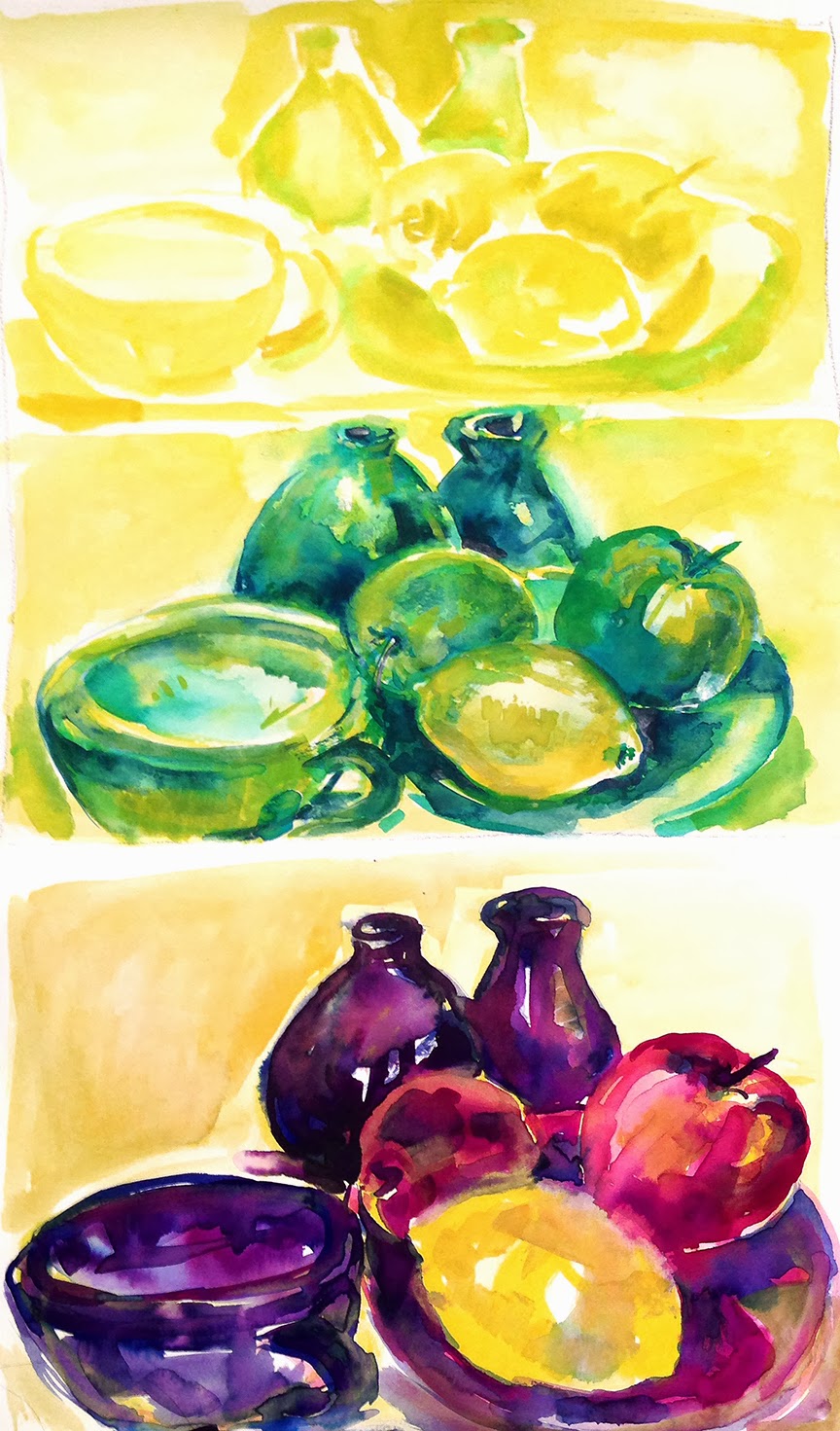 Analogous Painting Still Life