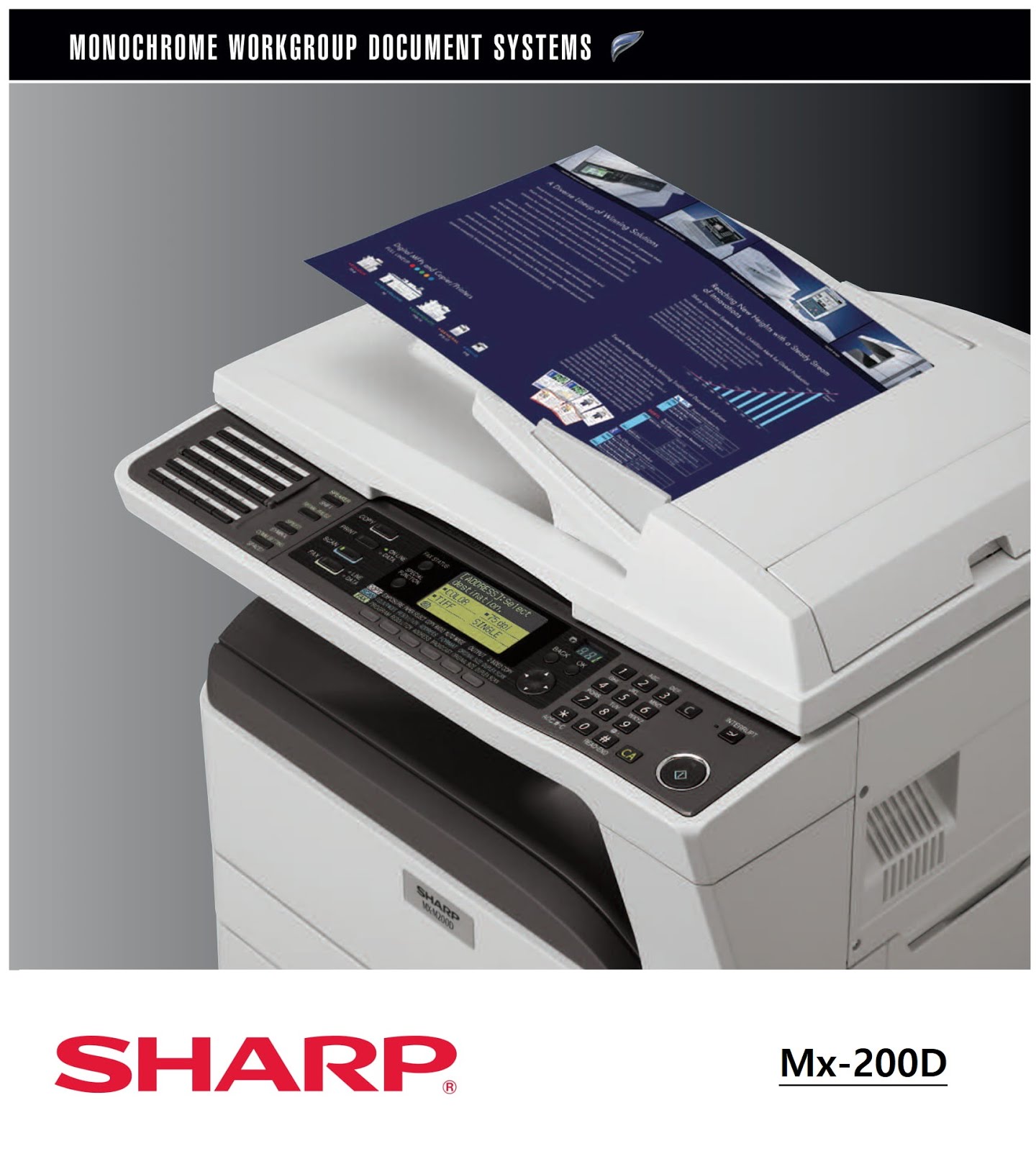 المنير لماكينات التصوير: SHARP MX-2301N