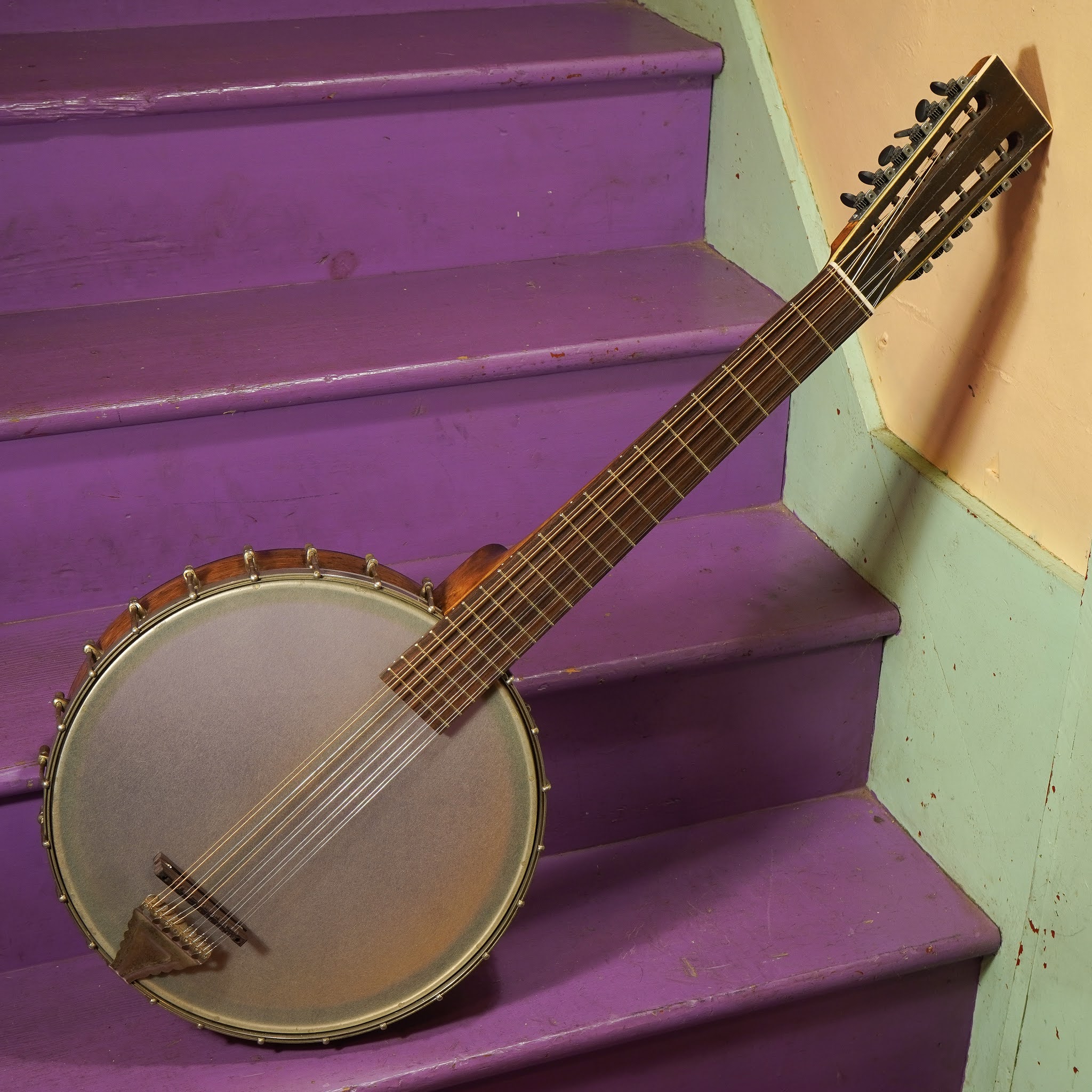 1917 Edward Bardsley "Mascot" 12-String Banjo-Guitar
