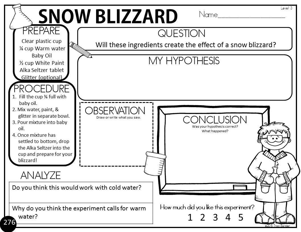 Blizzard Diagram For Kids