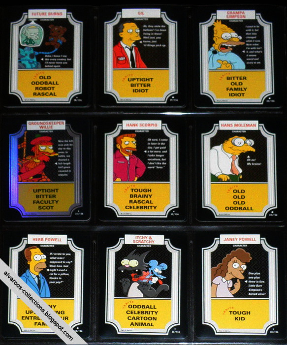The Simpsons TCG: I've got them (almost) all! #1 | Alvaroo's ...