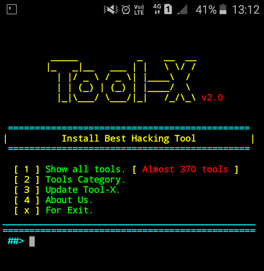 Termux Tool-X for android