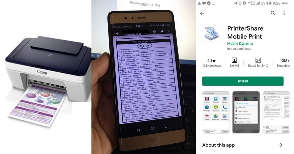 Cara Ngeprint Lewat HP ke Printer Canon, Epson dan Brother - BangNagol