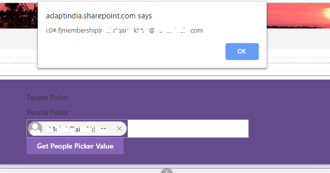 SharePoint & Dynamic365 Solution: How to get and set People Picker value in react spfx webpart