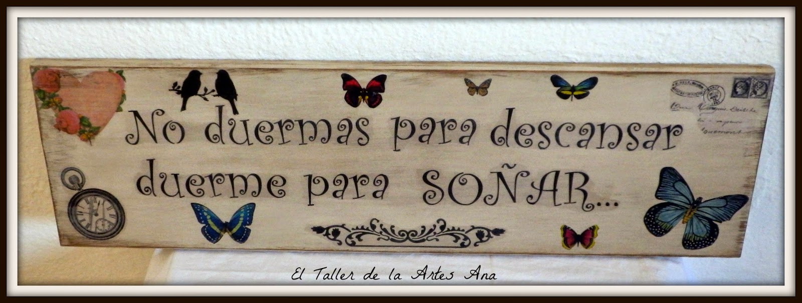 El Taller de la ArtesAna: Más letreros Vintage