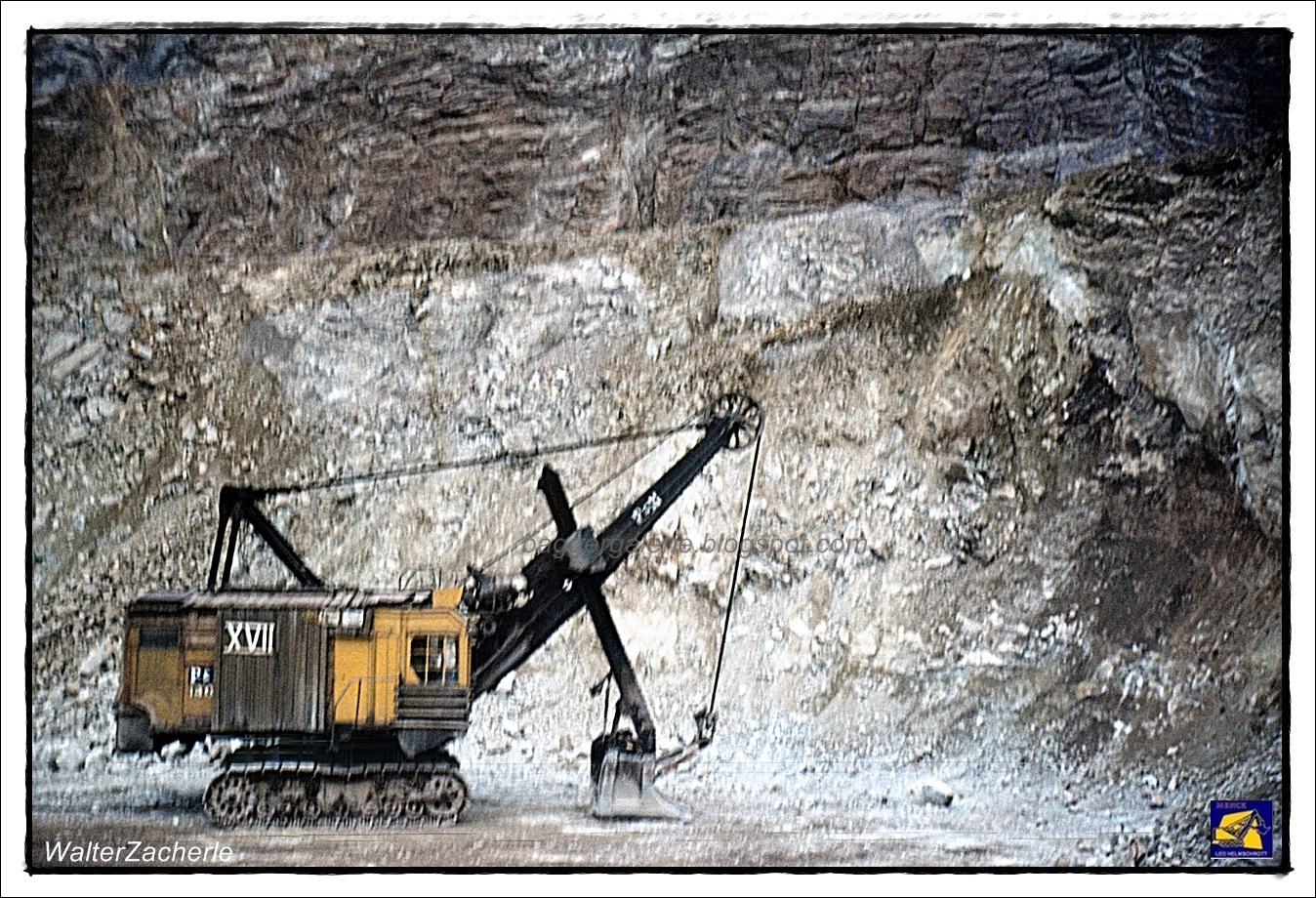 Bagger Galerie Construction Machines: P&H 1400 Steinbruchbagger ...