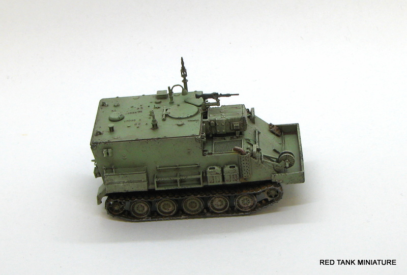 Gulumik Military Models: IDF M577 MUGAF Late 1/72 RED TANK MINIATURE