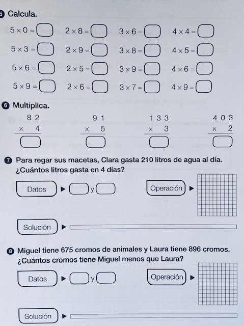 LAS CLASES DE ISA Y LUCÍA (2º de Primaria Francisco Pino): FICHAS PARA ...