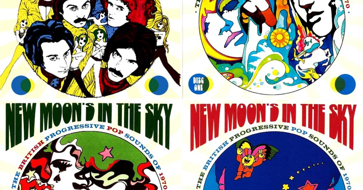 Butterboy: VA - New Moon's In The Sky (The British Progressive Pop Sounds Of 1970) [2019] (3 x CD's)