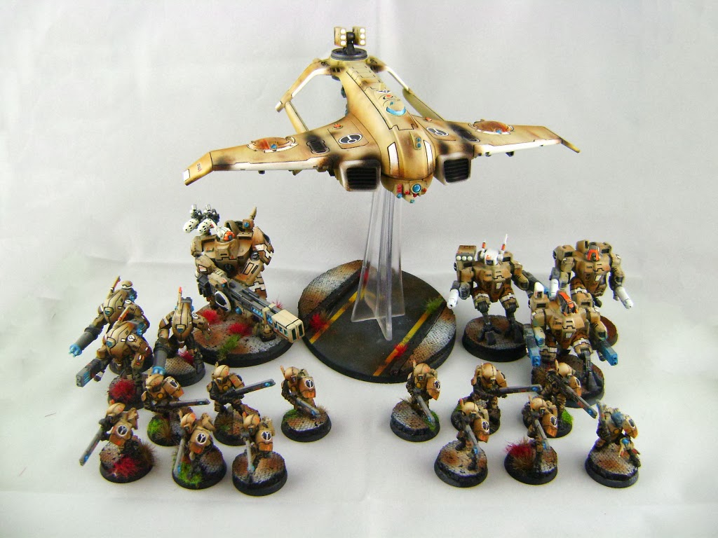 TheTryzna: Small Tau army showcase