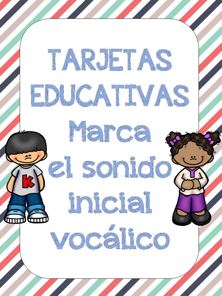 Tarjetas educativas para marcar el sonido inicial | Materiales ...