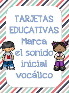 Tarjetas educativas para marcar el sonido inicial | Materiales ...