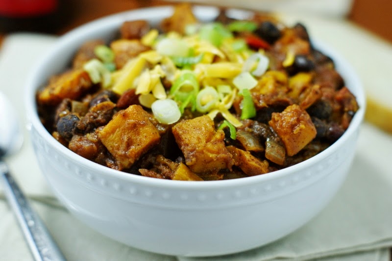 Roasted Butternut Squash Chili | The Kitchen is My Playground