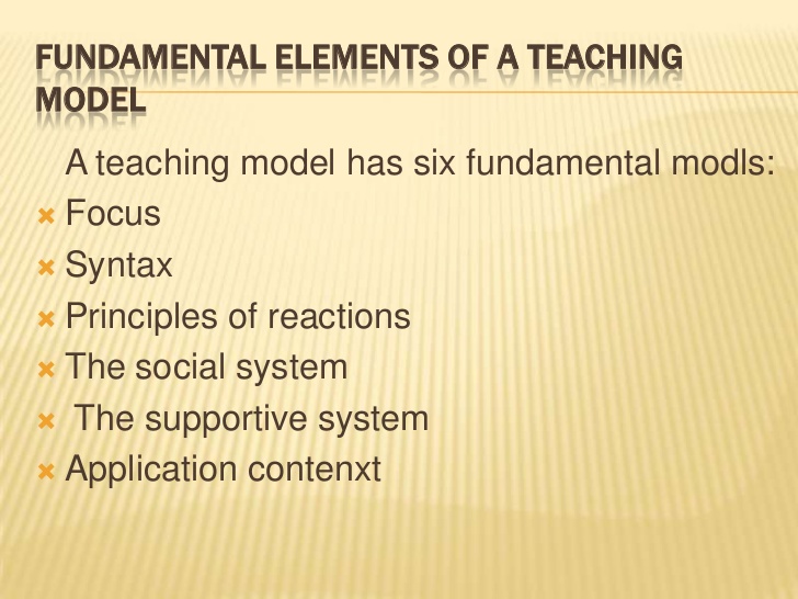 onlybachelors B.Ed. (bachelor of education): Teaching Model, meaning ...