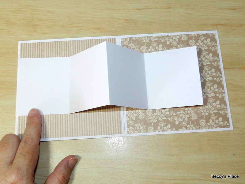 Beccy's Place: Tutorial - W-Fold Cards