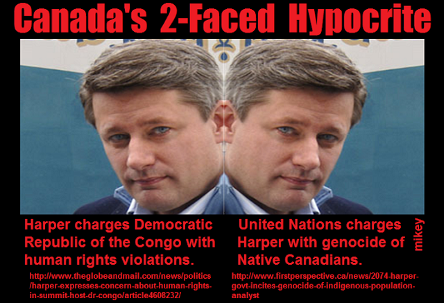 Aunty Harper Graphics by mikey: Canada's 2-Faced Hypocrite: Charging ...