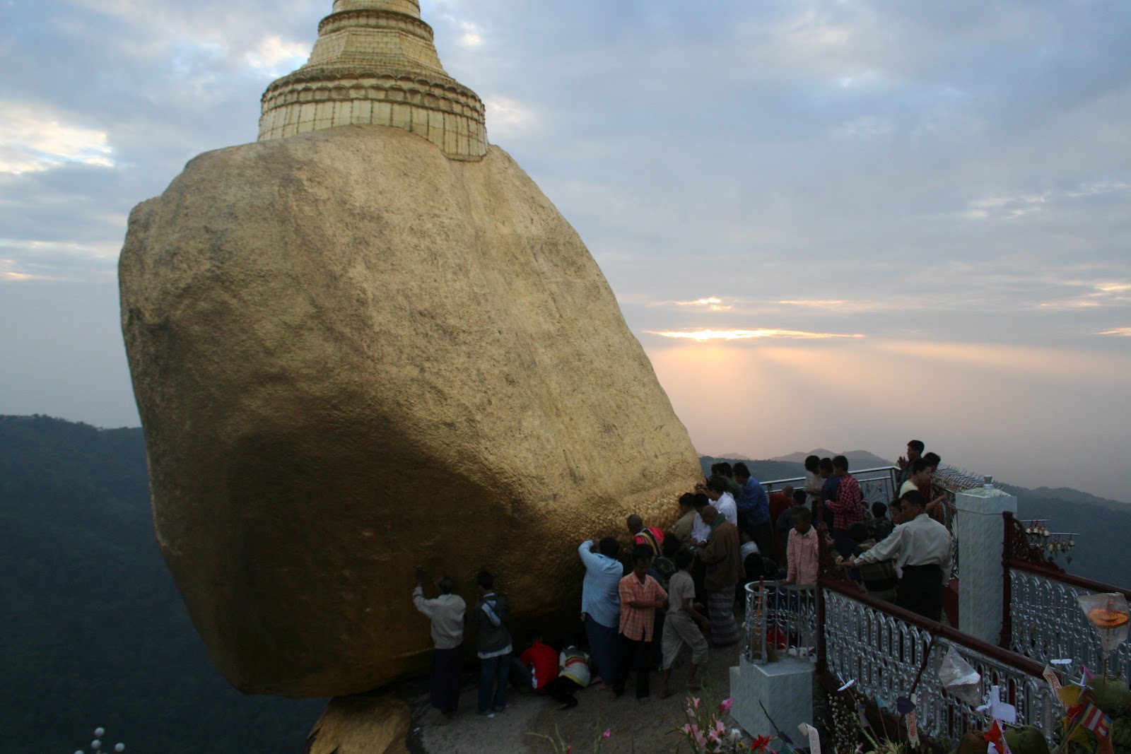 1000 Amazing Places: #931 Kyaiktyo (Golden Rock), Myanmar (Burma)