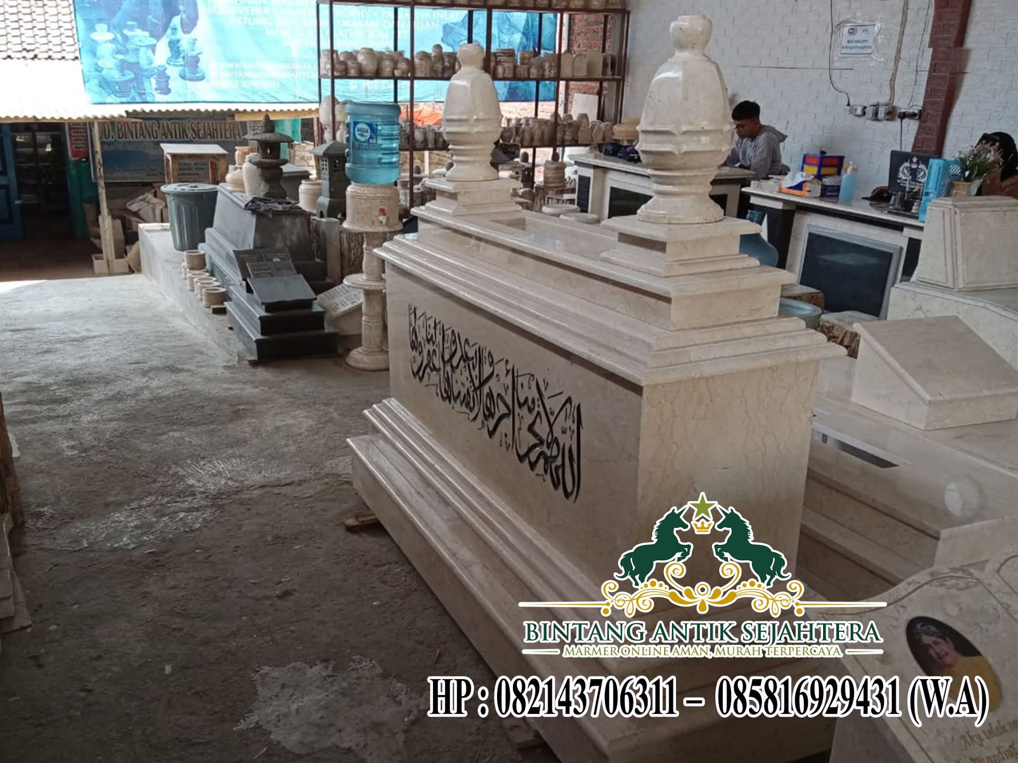 Siap Membuatkan Aneka Model Kuburan Makam Desain Custom Sesuai dengan Permintaan - Makam Marmer ...