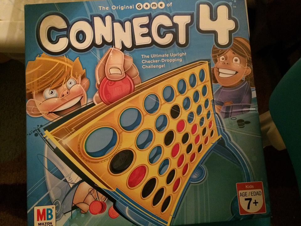 Thoughts of Fluff: Connect 4 (Game Review)