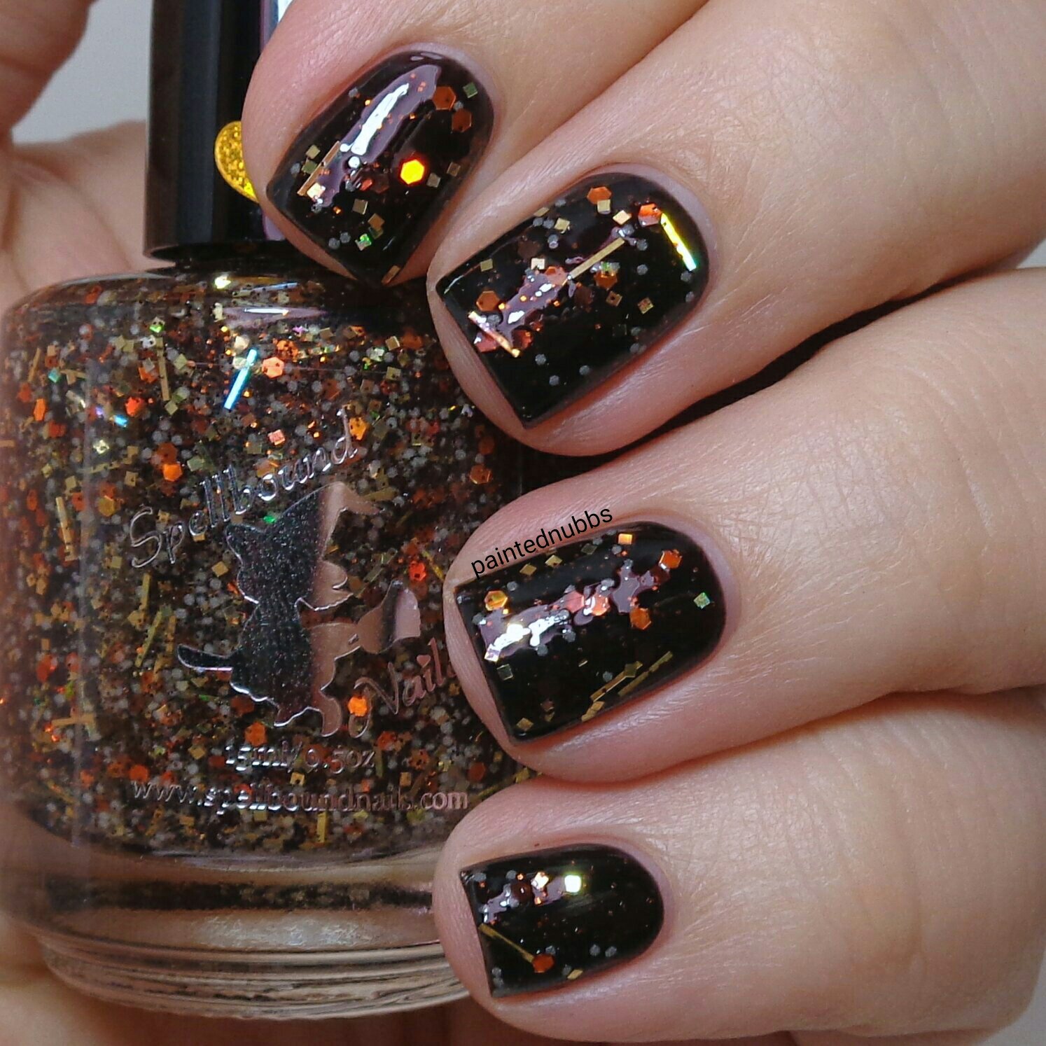 Painted Nubbs: Spellbound Nails Harry Potter Book 2 Collection Swatch ...
