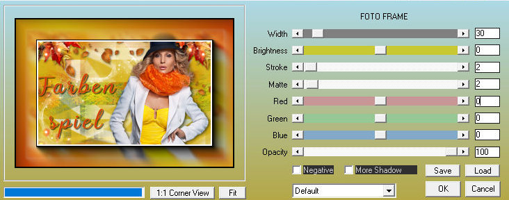 PSP imagens e cores: Reny - Farbenspiel Herbst