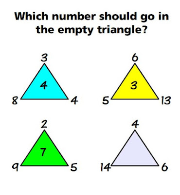 Coleridge On-Line Summer School: Missing Number Triangles