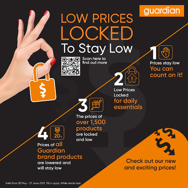 Guardian Malaysia Lowers And Locks Prices Of 1,500 Essentials