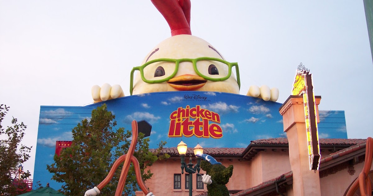 Chicken Little Blow Up Disney's MGM Studios
