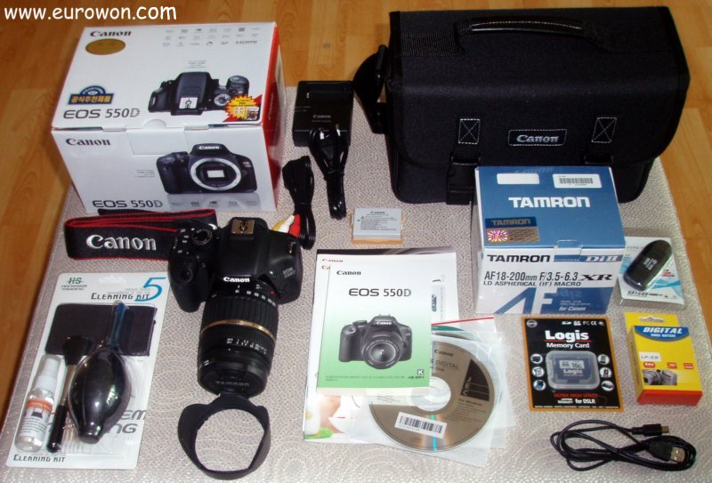 Nos compramos una réflex digital (Canon EOS 550D) [Eurowon]